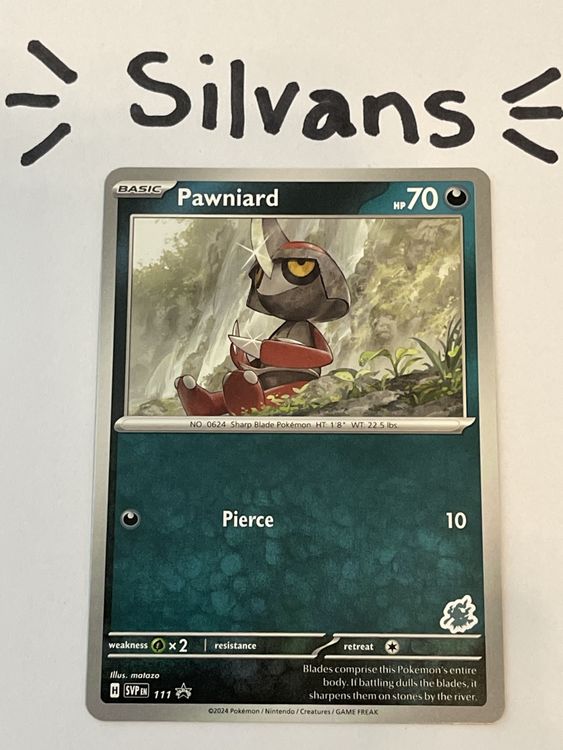 Pawniard Black Star Promo SVP 111 Englisch (Neu (gemäss Beschreibung ...