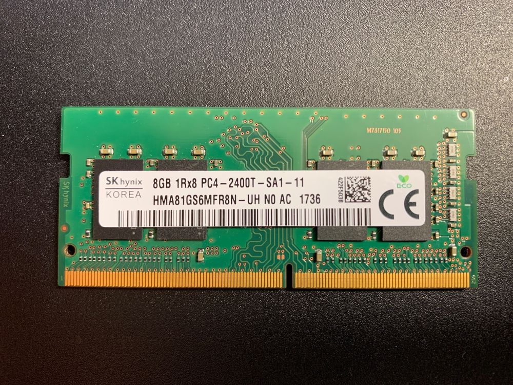 SO-DIMM RAM DDR4, Hynix, 1x8GB, 260 Pin | Kaufen auf Ricardo