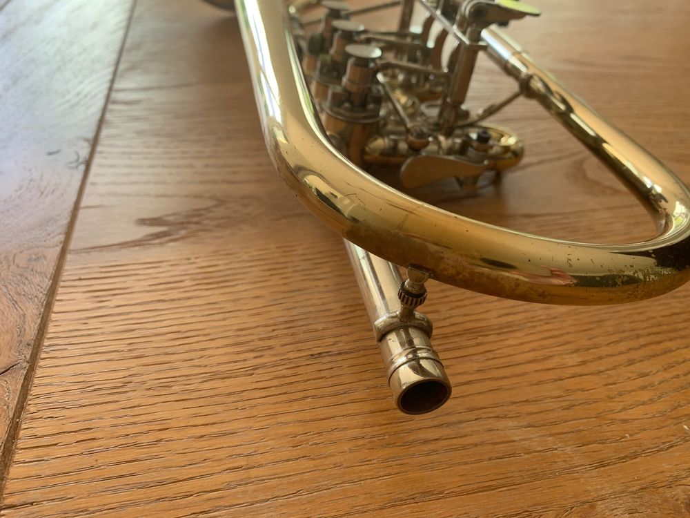 Deutsche C-Trompete der Marke H.Ganter München Mod.Nr. G3a (Gebraucht ...