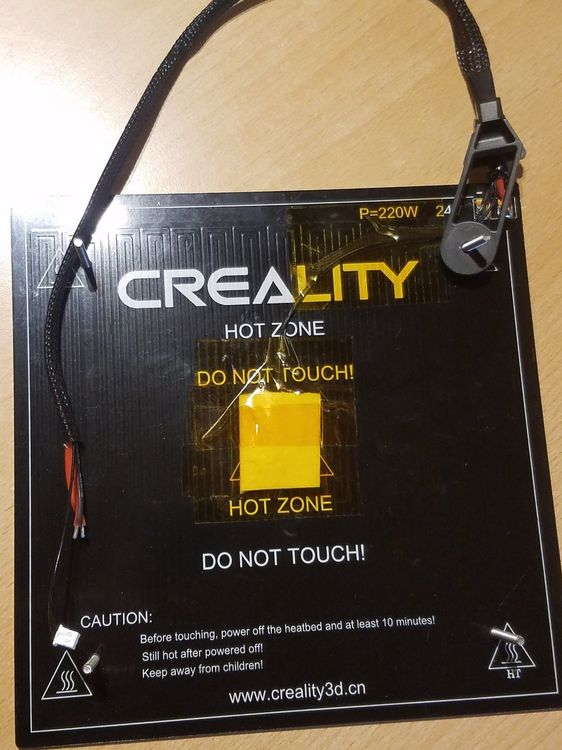 Heatbed Hotbed Heizbett Creality Ender 3 Pro (Gebraucht) in Brittnau ...