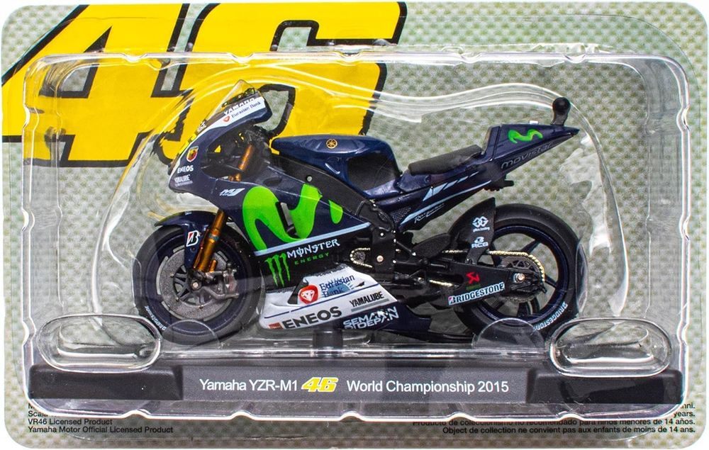 Yamaha YZR-M1 #46 , MotoGP 2015 , Valentino Rossi , 1:18 (Neu und originalverpackt) in Goldach ...