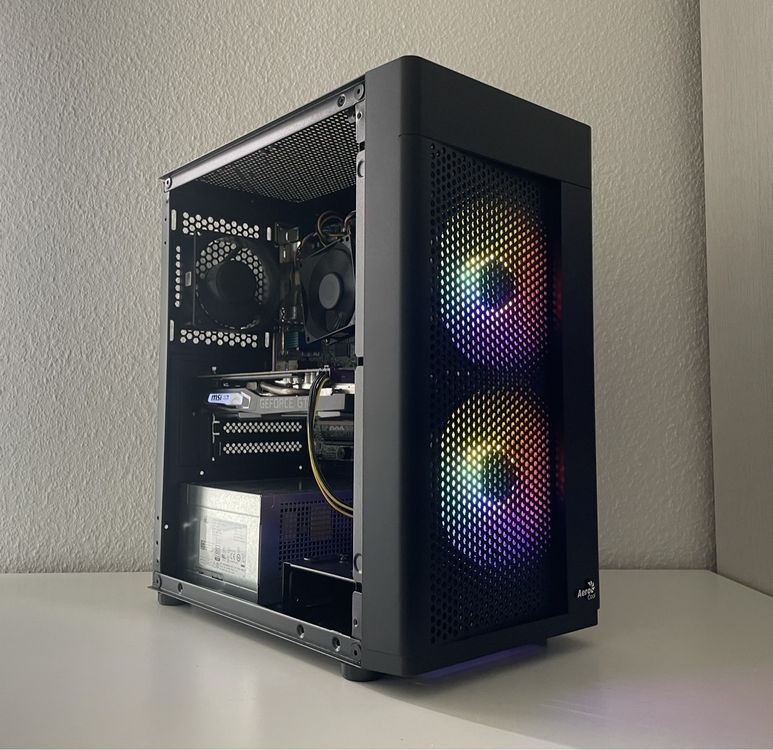 Gaming PC / für Minecraft Fortnite / RGB / GTX 1650 Super (Gebraucht ...