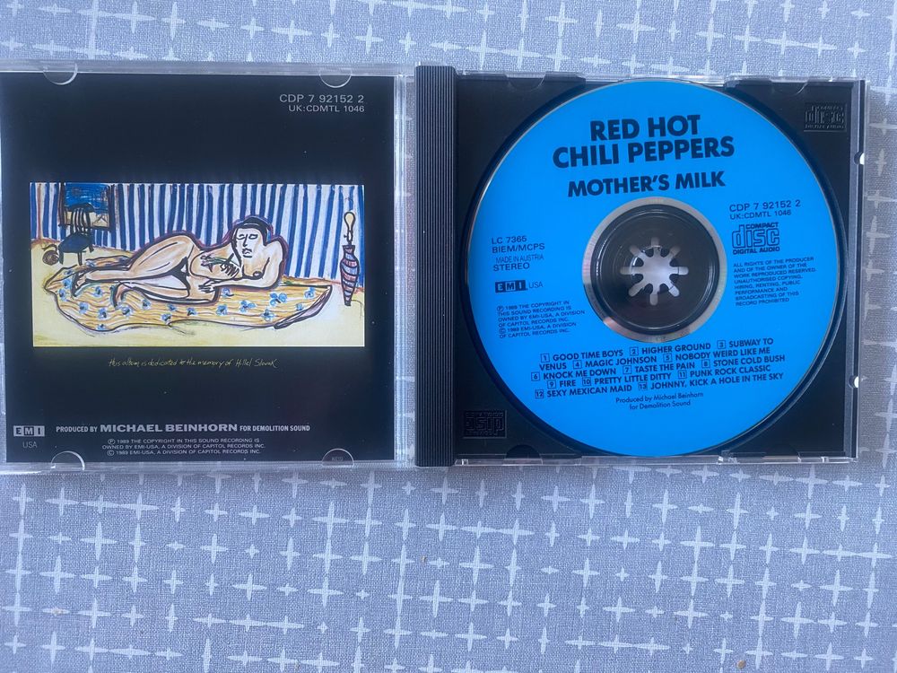 Red Hot Chili Peppers - Mothers Milk (seltene CD - wie neu!) (Neu ...