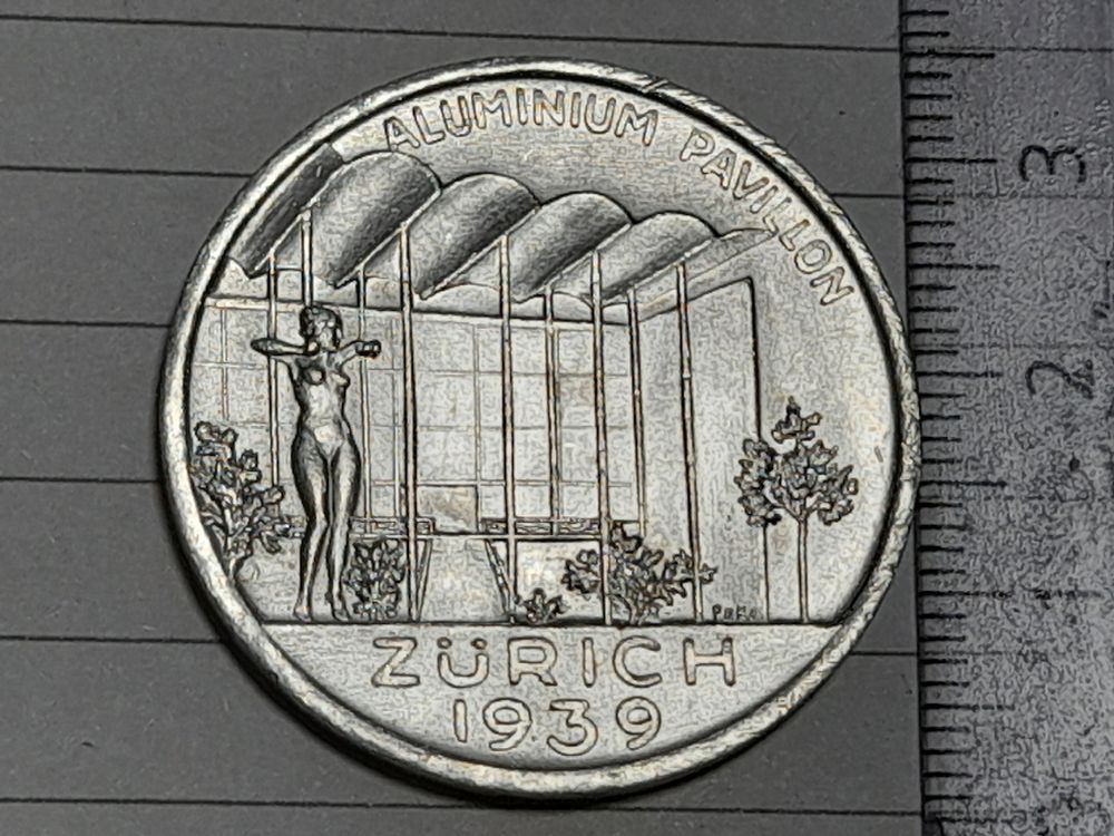 Landi Zürich 1939, Alu.. Medaille | Kaufen auf Ricardo