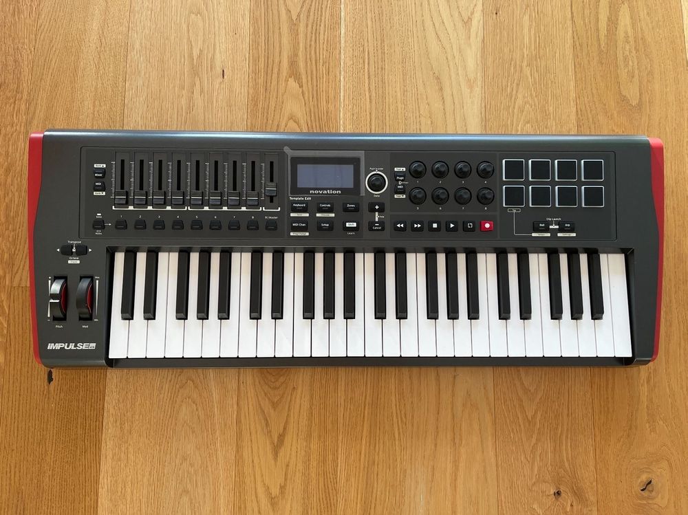 Novation Impulse 49 USB Midi Keyboard (Neu (gemäss Beschreibung)) in ...