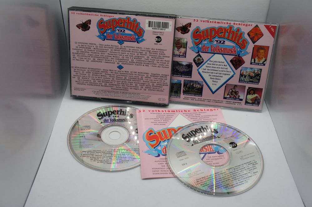 2 CD Box Superhits Der Volksmusik 92 volkstümlicher Schlager (Gebraucht) in Ernetschwil für CHF ...