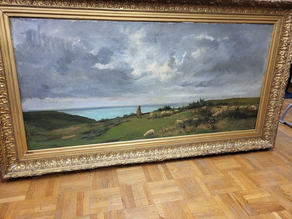 Oel Gemälde Paul Alfred Colin | Kaufen auf Ricardo