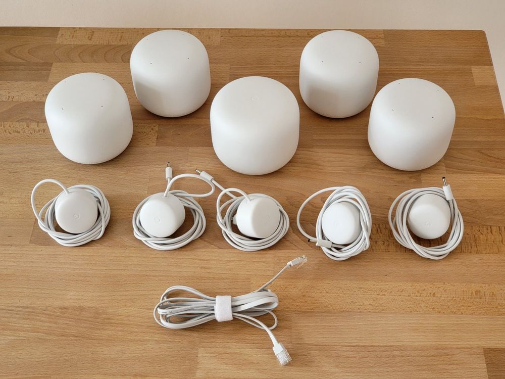 Google Nest Wifi Router + Points (x4) | Kaufen auf Ricardo