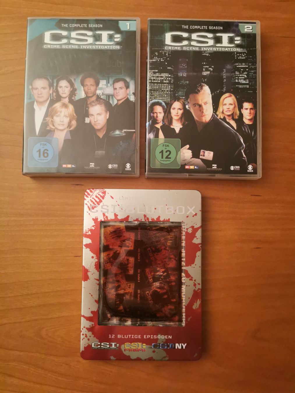 Serie CSI. Staffel 1 und 2 + CSI Blutbox Limited Edition | Kaufen auf Ricardo