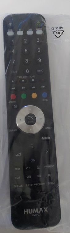 Humax Fernbedienung RM-F02 (Originalfernbedienung) (Neu (gemäss ...