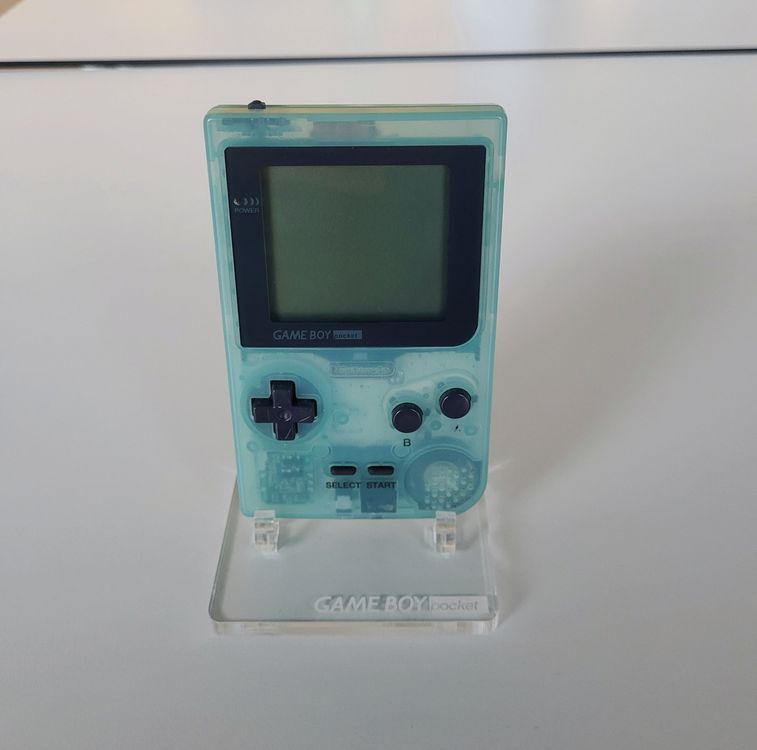 Game Boy Pocket Clear Ice Blue - rare special edition Japan (Gebraucht ...