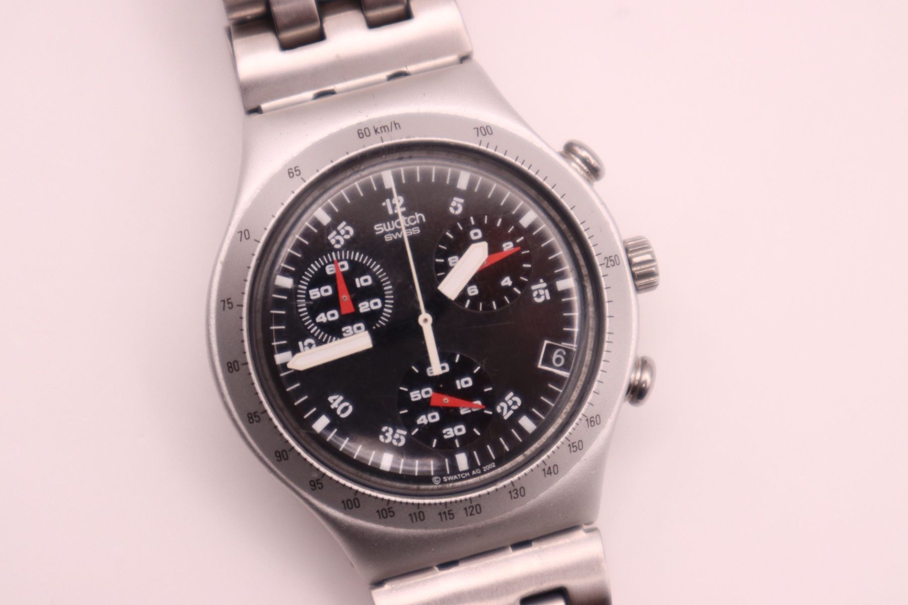Swatch YCS4024 UBS 150 Anniversary Irony Chrono mit Stahlb. (Gebraucht ...