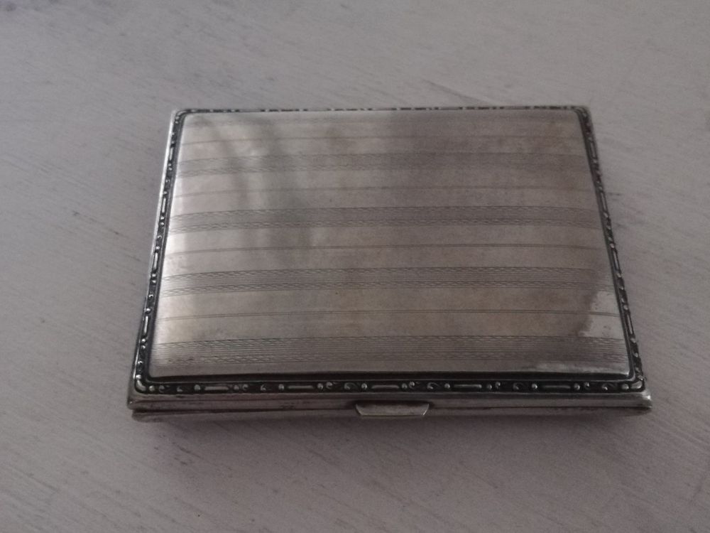 ZigarettenEtui Alpacca Silber (Gebraucht) in Zofingen für CHF 6 – mit Lieferung auf Ricardo kaufen