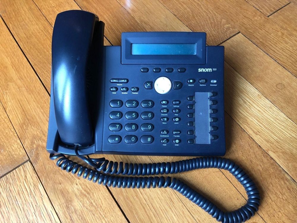 SNOM 320 SIP Voip Phone | Kaufen auf Ricardo