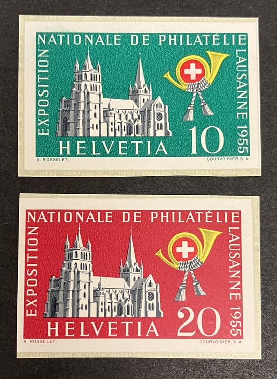 EINZELWERTE AUS BLOCK LAUSANNE 1955** (Gebraucht) in Oberwil BL für CHF 4.5 – mit Lieferung auf ...