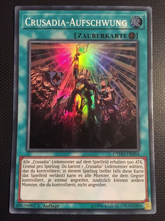 YUGIOH!! Crusadia-Aufschwung CYHO-DE054! Super Rare (Neu und ...