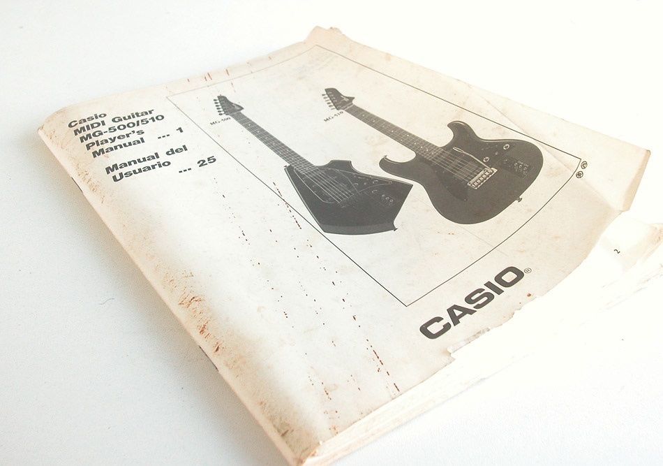 Casio MG-500 MIDI-Gitarre 1980iger Jahre (Gebraucht) in Oberwil BL für ...