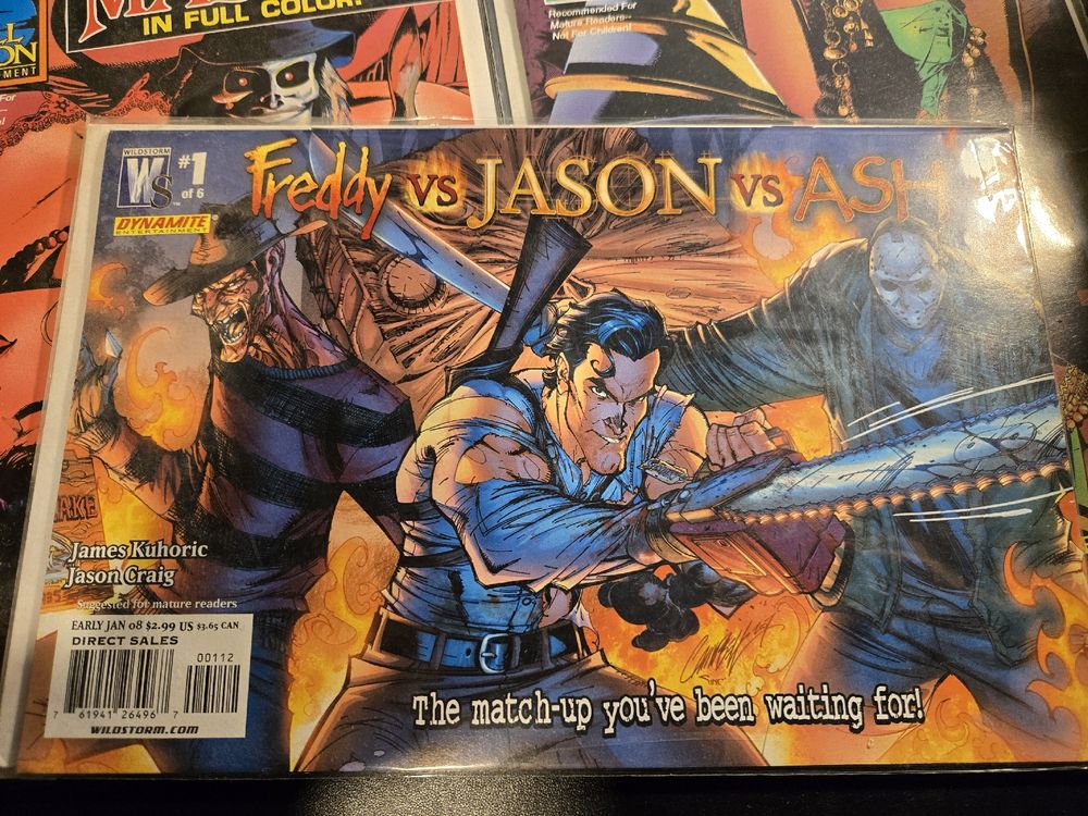 Lot Comics américain, Freddy vs Jason vs Ash, Puppet Master | Kaufen ...
