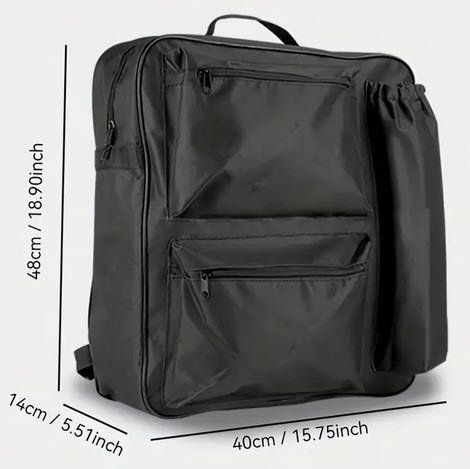 Schwarzer Rucksack - praktisch auch für den Rollstuhl (Neu und originalverpackt) in Zollikofen ...