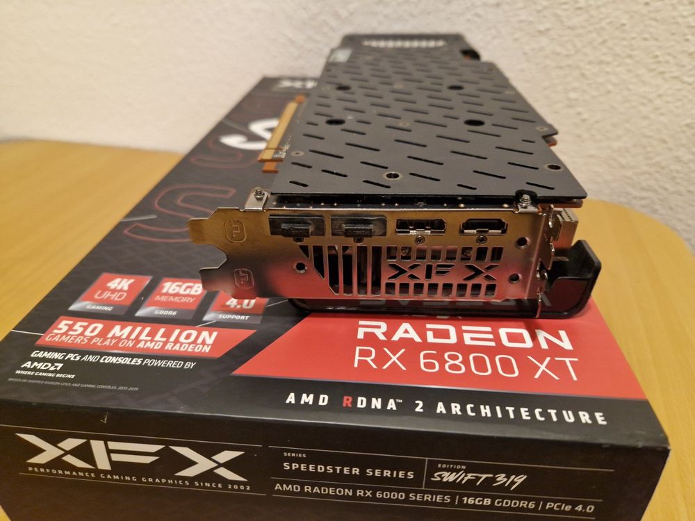 XFX Radeon RX 6800XT (XFX Speedster SWFT 319 Core Gaming) (Gebraucht ...