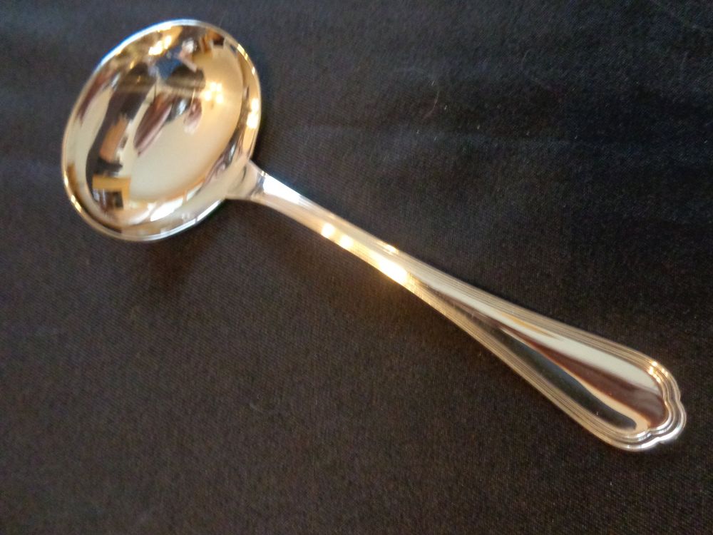 ° PETITE LOUCHE A SAUCE CHRISTOFLE SPATOUR NEUF (Neuf (Voir description ...