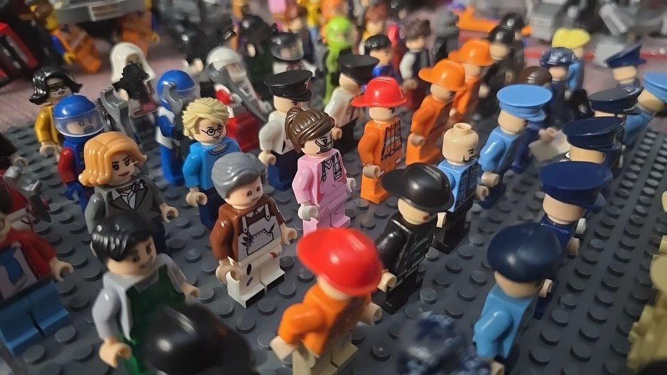 Neu 300 stk mini figures for building blocks - Kein lego (Neu (gemäss ...