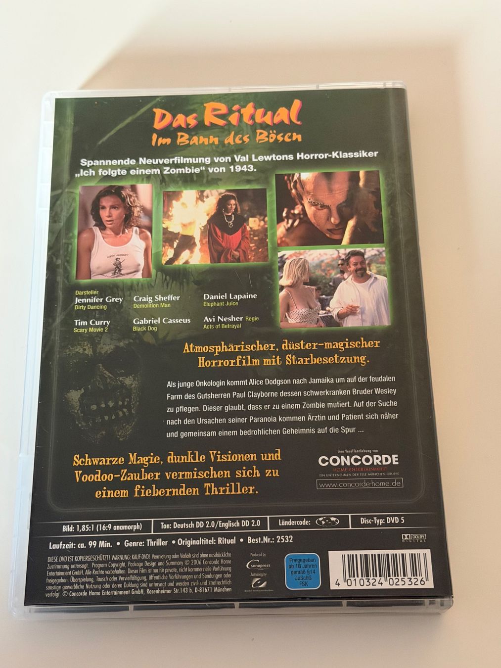 Das Ritual DVD - Im Bann des Bösen - Horror-Klassiker (Gebraucht) in ...