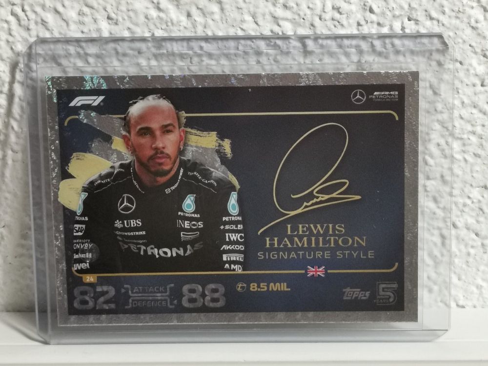 Formel 1 Topps 2024 - Lewis Hamilton 24 - Signature Style (Neu (gemäss ...