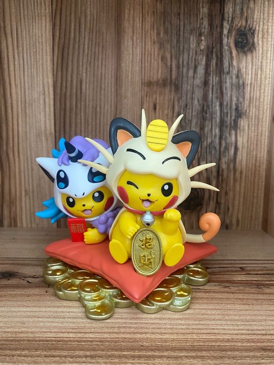 Pokemon pikachu meow ponyta action figure (Neu (gemäss Beschreibung ...