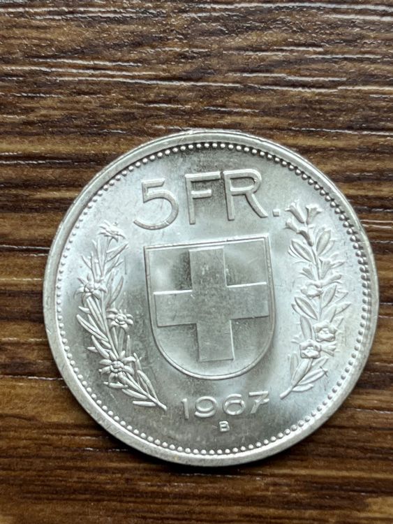 5 Franken 1967 | Kaufen auf Ricardo