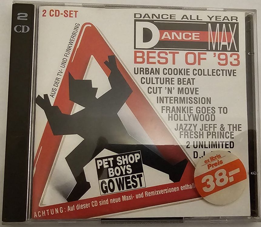 DANCE MAX - BEST OF 93 (Gebraucht) in Merishausen für CHF 2.9 – mit ...