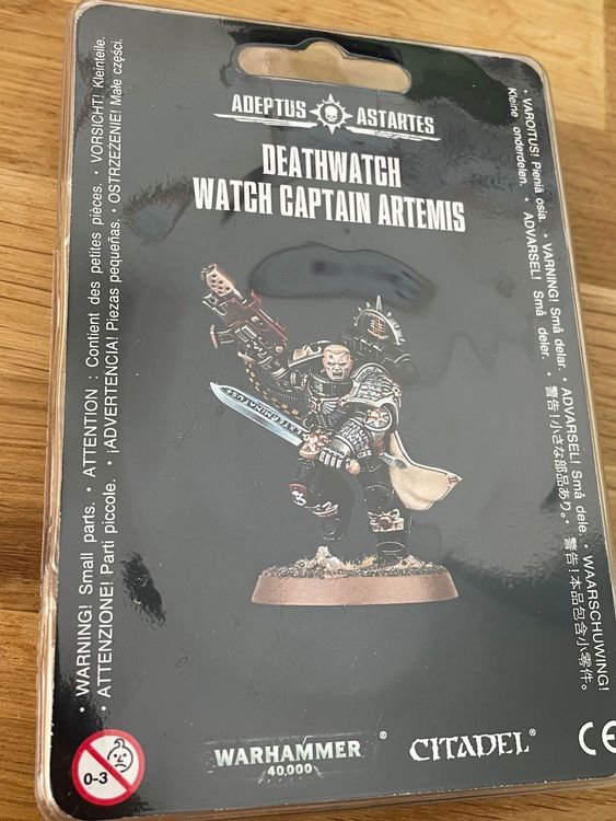 WARHAMMER 40K Space Marines Watch Captain Artemis | Acheter sur Ricardo
