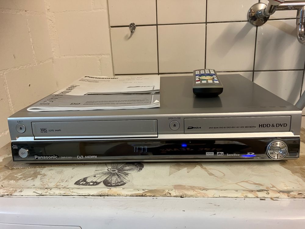 Panasonic DMR-EX95V vhs dvd hdd recorder | Kaufen auf Ricardo