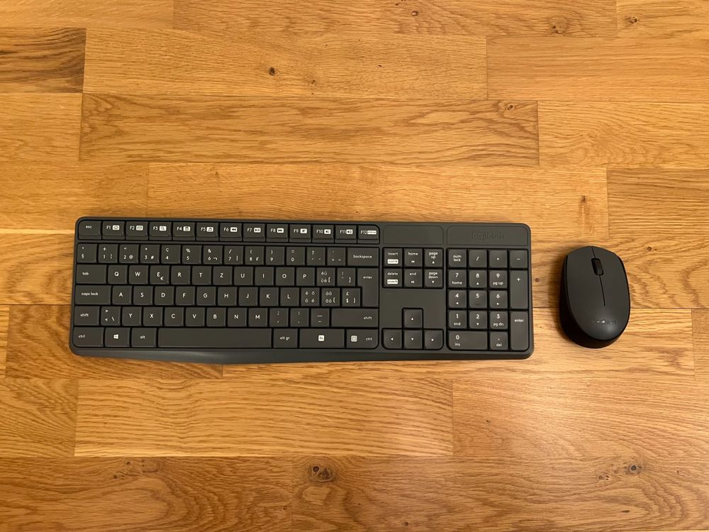 Logitech Tastatur Wireless Desktop Set inkl. Maus (Neu (gemäss ...
