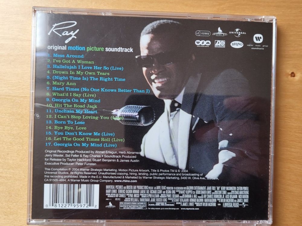 RAY – ORIGINAL MOTION PICTURE SOUNDTRACK (Gebraucht) in Neftenbach für CHF 3 – mit Lieferung auf ...