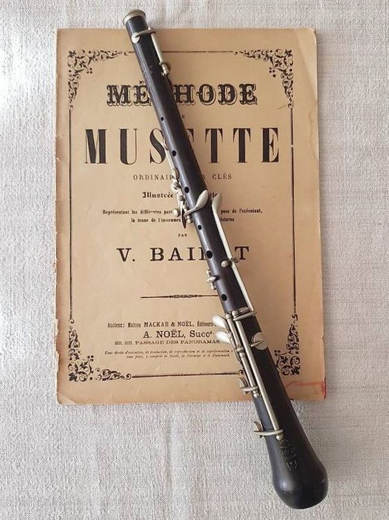 Historische Musette - Piccolo Oboe Cabart Paris c.1900's Hau (Gebraucht ...