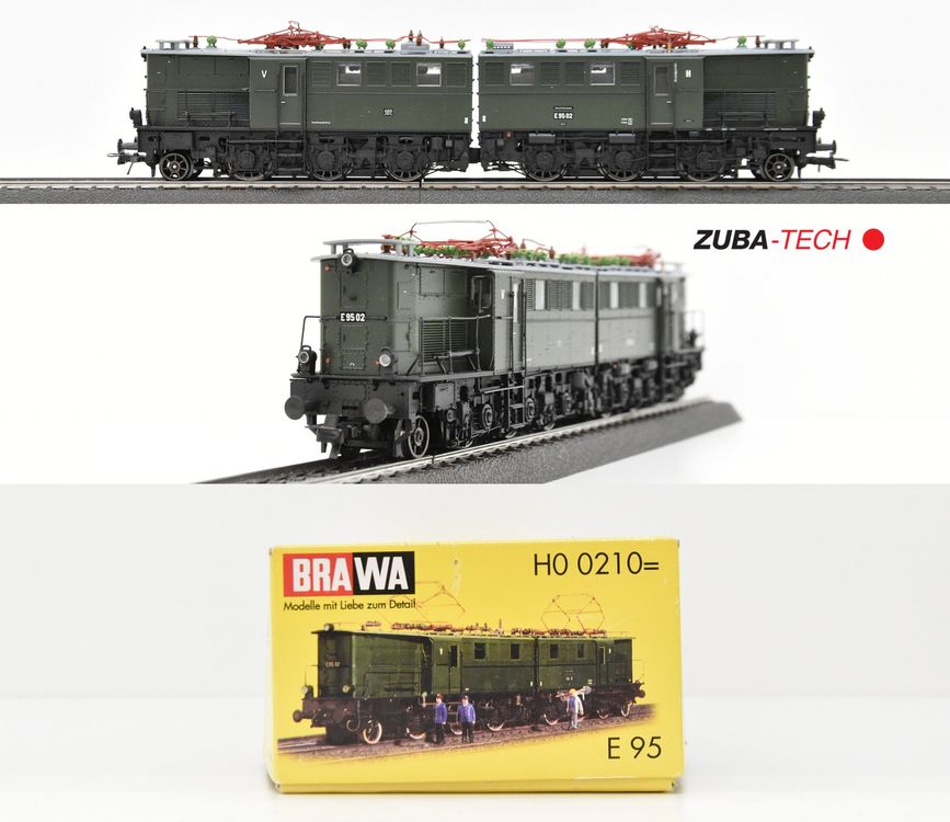 Brawa 0210 E-Lok E 95 der DRG H0 Analog GS mit OVP (Gebraucht) in St. Gallen für CHF 151 – mit ...