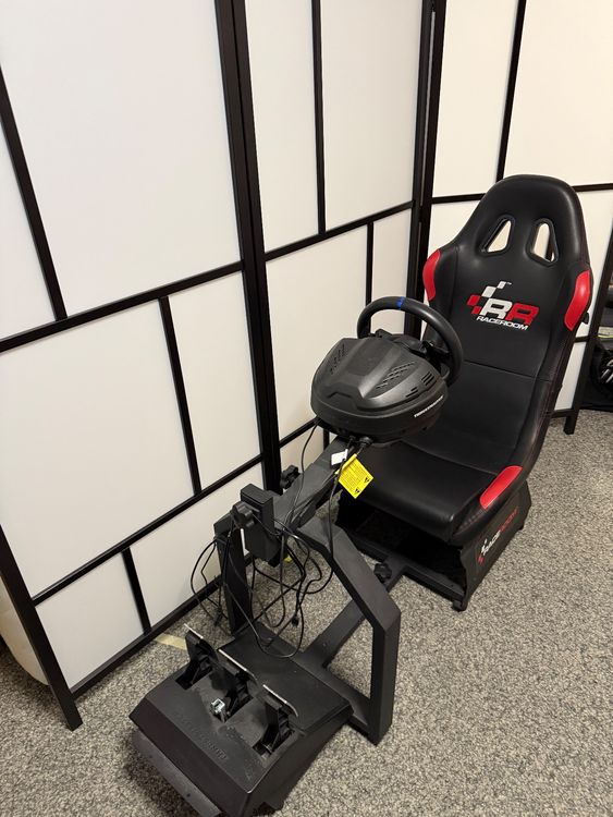 Thrustmaster T300 + Raceroom Cockpit – Sim Racing Setup (Gebraucht) in ...