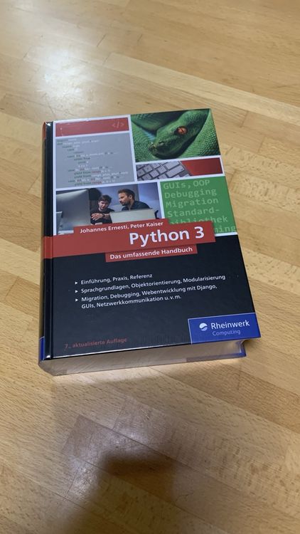 Python 3 - Das umfassende Handbuch, 7. Auflage von Ernesti (Neu und ...