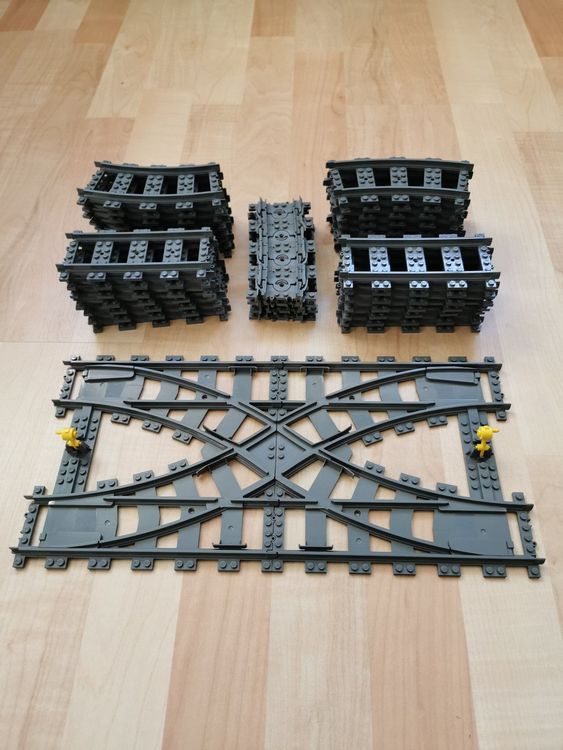 Lego City Schienen mit Doppelweiche | Kaufen auf Ricardo