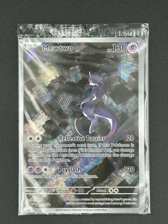 Mewtwo AR 052 UPC Promo Sealed EN 1 ab 1.- (Neu und originalverpackt ...