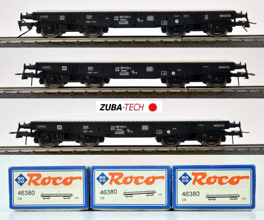 3x Roco 46380 Schwerlastwagen DB H0 GS (Gebraucht) in St. Gallen für ...