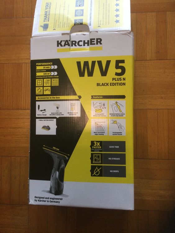Kärcher WV5 plus N, LAVAVETRI/ FENSTERREINIGER black (Neu und ...