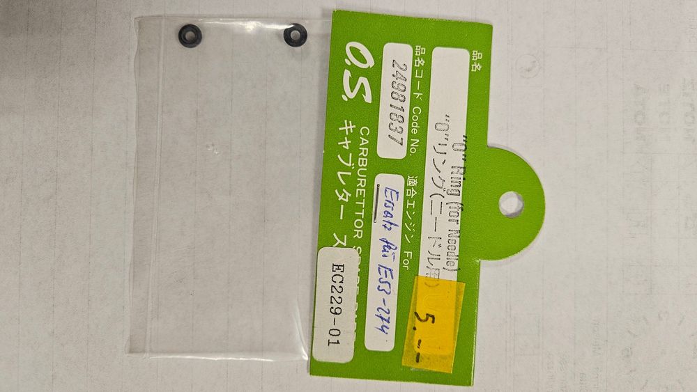 OS Vergaser "O" Ring (Nadel) E53-274 - Neu! Top! (Neu und ...