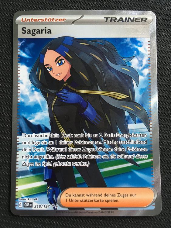 OBF 218 Sagaria - Pokémon - Obsidianflammen - DE (Neu (gemäss ...