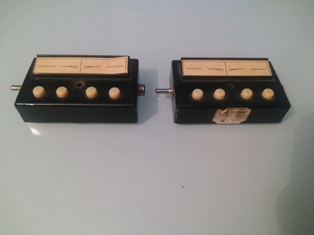 HAG 2 Schaltpulte Spur 0 für Weichen oder für Signal | Kaufen auf Ricardo