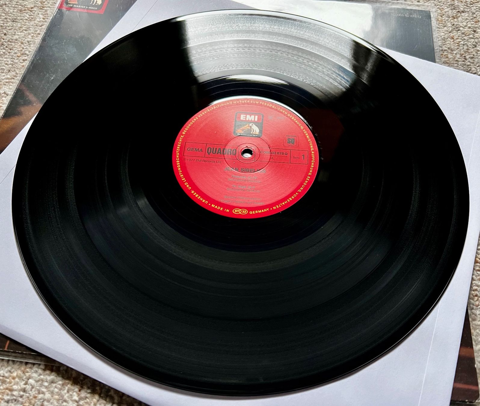 Sibelius Karajan – Finlandia · En Saga · Tapiola LP 🛀 TOP (Gebraucht ...