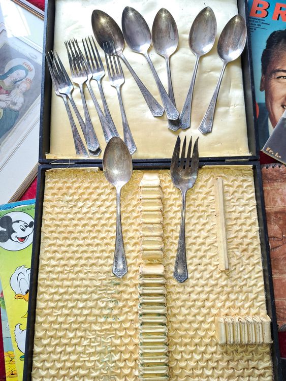 Vintage Silberbesteck Set (Gebraucht) in Kölliken für CHF 40 – mit Lieferung auf Ricardo kaufen