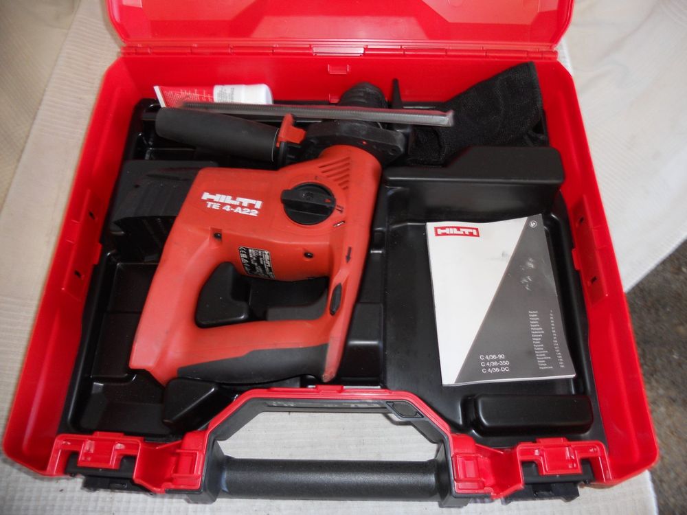Akku Schlagbohrmaschine Hilti TE 4-A22 SDS - Plus Bohrhammer (Neu (gemäss Beschreibung)) in ...