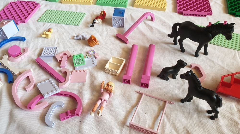 viele LEGO System Scala 90er Bauteile Haus (Gebraucht) in Würenlingen ...